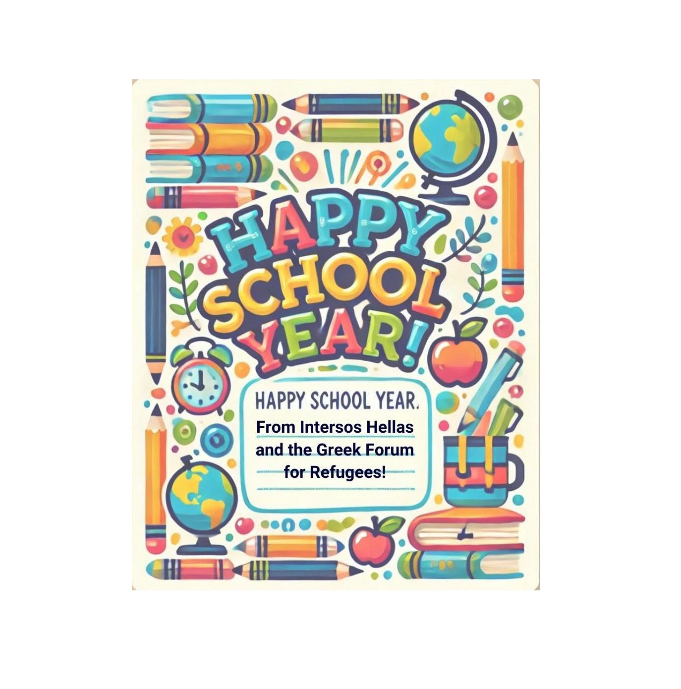 ΚΑΛΗ ΣΧΟΛΙΚΗ ΧΡΟΝΙΑ! - Greek Forum of Refugees